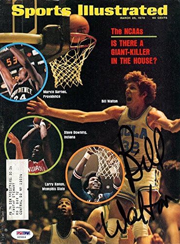 Bill Walton Autographed Signed Sports Illustrated Magazine UCLA Bruins ...