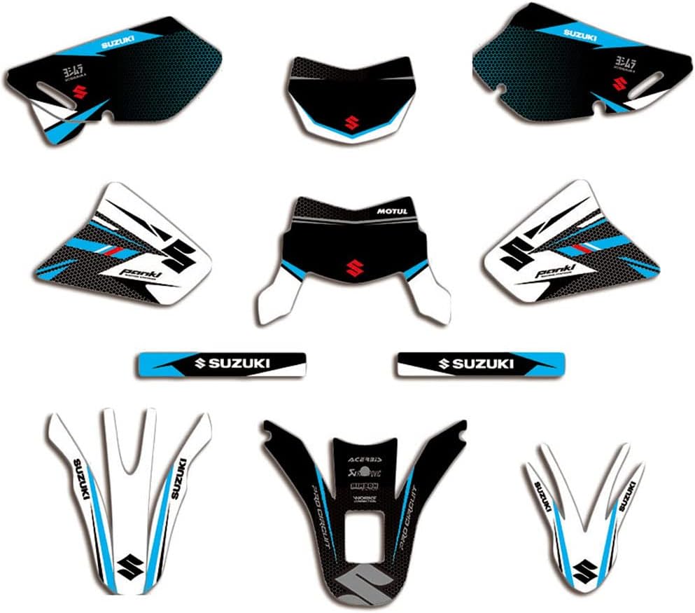 Amazon.com: ENARUI Graphics Kit Decals Stickers for 1996-2021 Suzuki DR ...