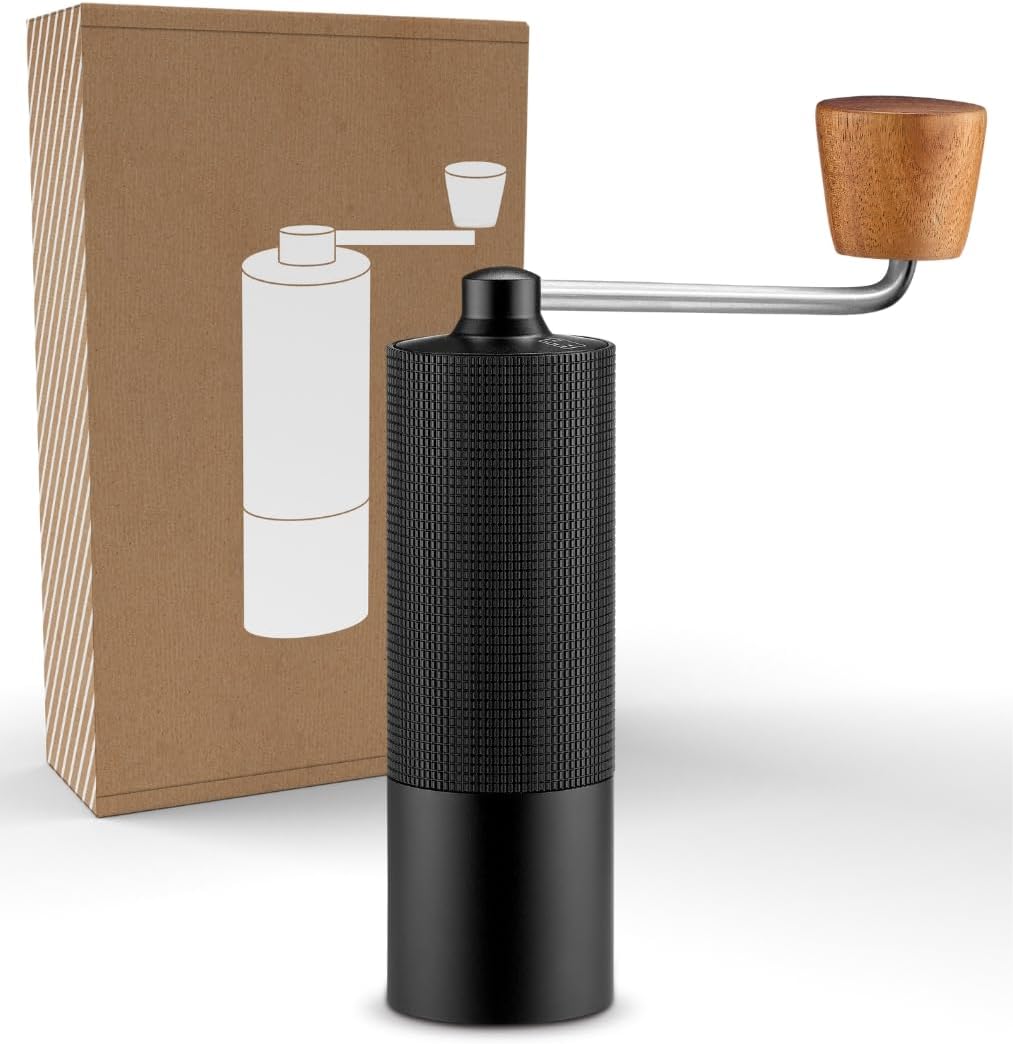 WALDWERK Kaffeemühle - Kaffeemühle manuell mit präzisem Edelstahlmahlwerk - Kaffeemühle ...