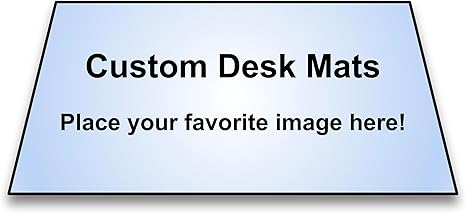 Amazon.com: Custom Desk Mat (16x32 Inches) - Your Photo or Image - Non ...