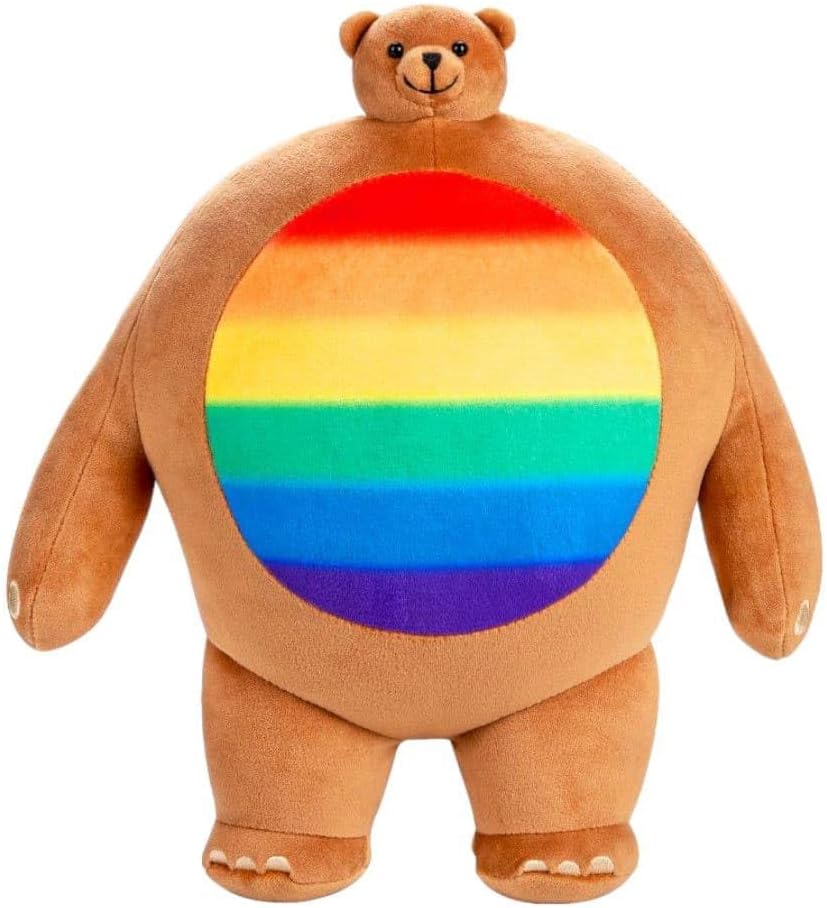 Amazon.com: TINY HEADED KINGDOM, Tiny Headed Rainbow Pride Pip Bear ...
