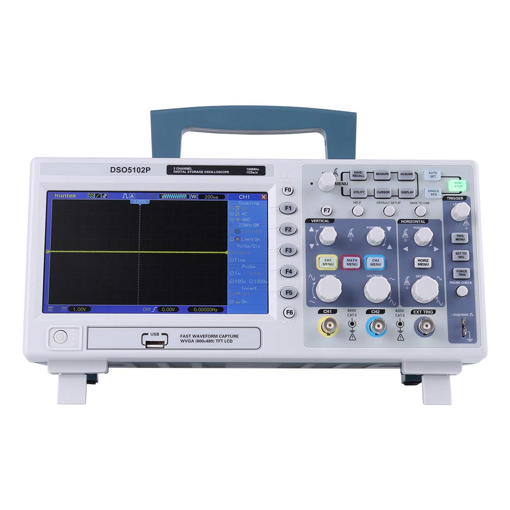 Oscilloscopes Digital Oscilloscope Osciloscopio 7 Inch TFT LCD DSO5102P ...