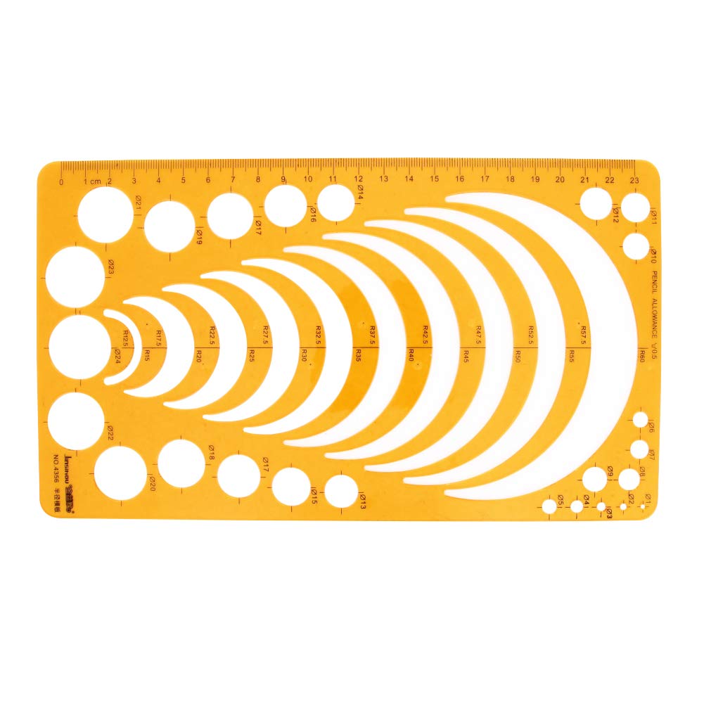 Buy Utoolmart Radius Template, Multifunctional Template, Measuring ...