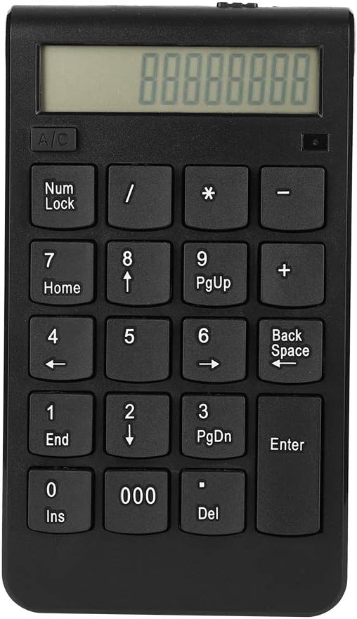 Amazon.com: USB Numeric Keypad Mini Number Pad 2.4G Keypad 29 Keys ...