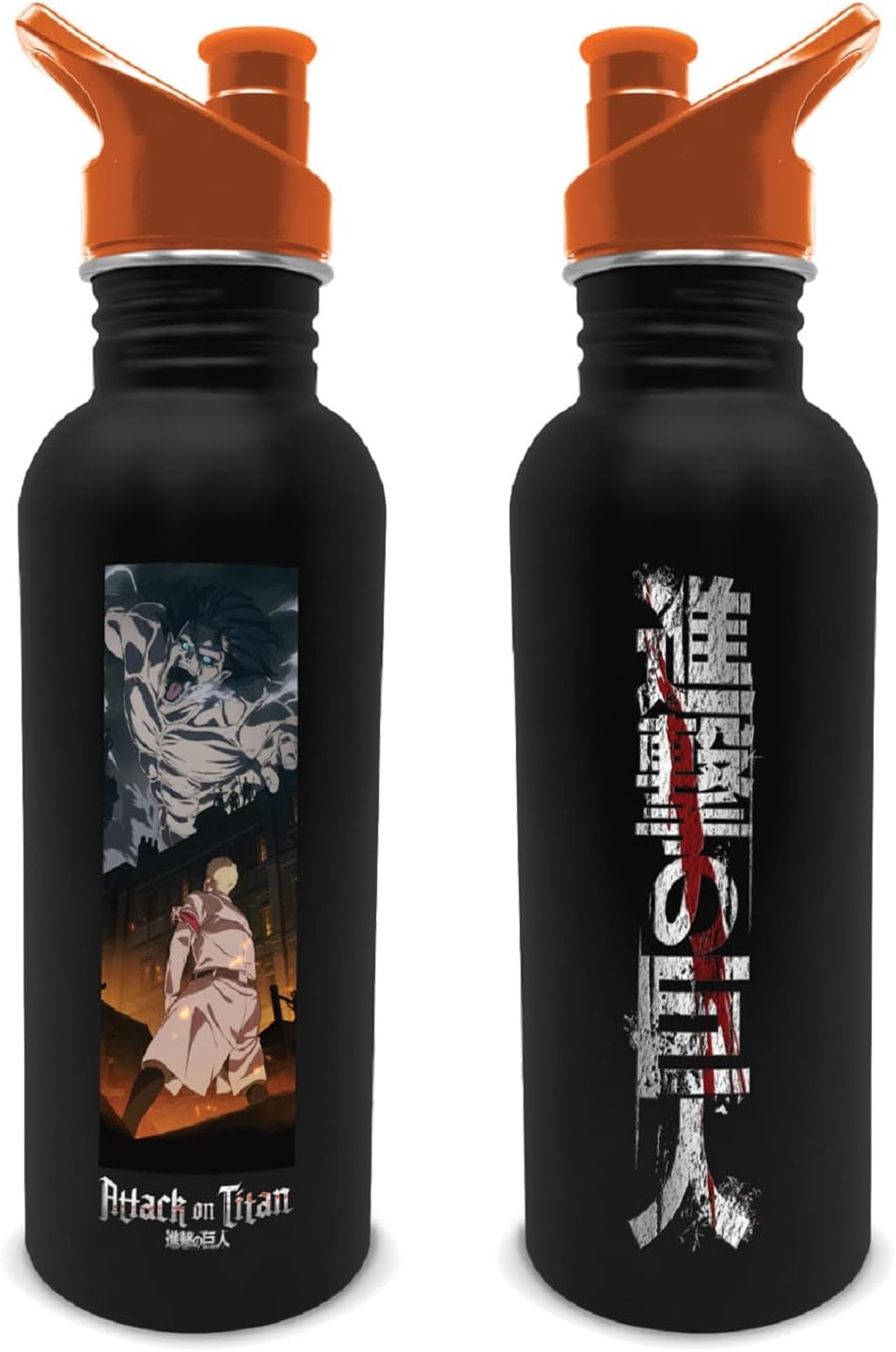 Amazon.com: Pyramid International Attack On Titan Water Bottle (Season ...