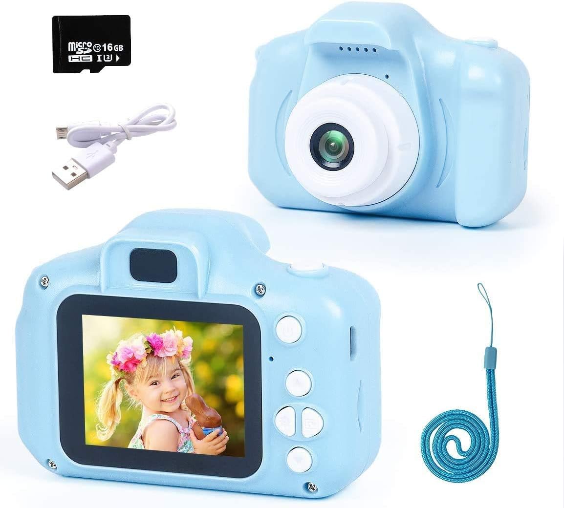Amazon.com: ZM New Mini Camera Toy with Video Play Game Camara Toy for ...