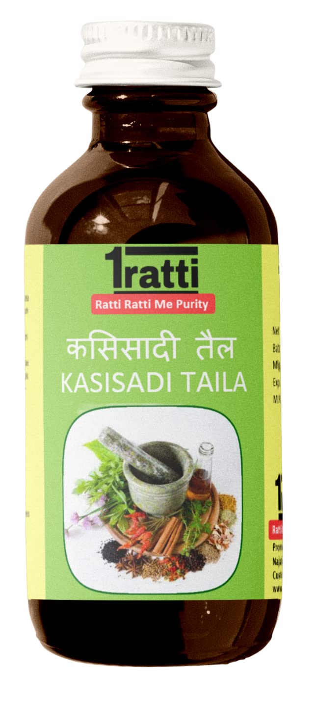 Buy 1Ratti Kasisadi Tail/Taila - 100% Authentic Ayurvedic Oil | 100% ...
