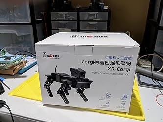 Amazon.com: XiaoR Geek Smart Robot Dog Kit, 12 DOF Programmable Bionic Metal STEM Learning Toy ...