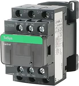 Amazon.com: QHMGYLAE Black Version AC Three-Pole contactor 3P LC1D25 ...