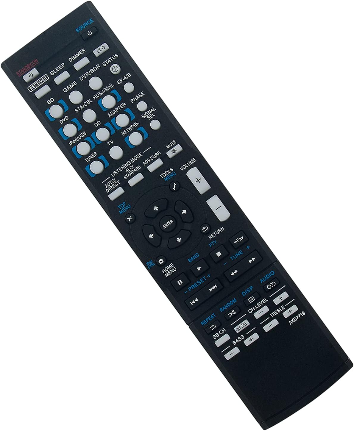 AXD7719 Replacement Remote Control -VINABTY-Fit for Pioneer AV Receiver ...