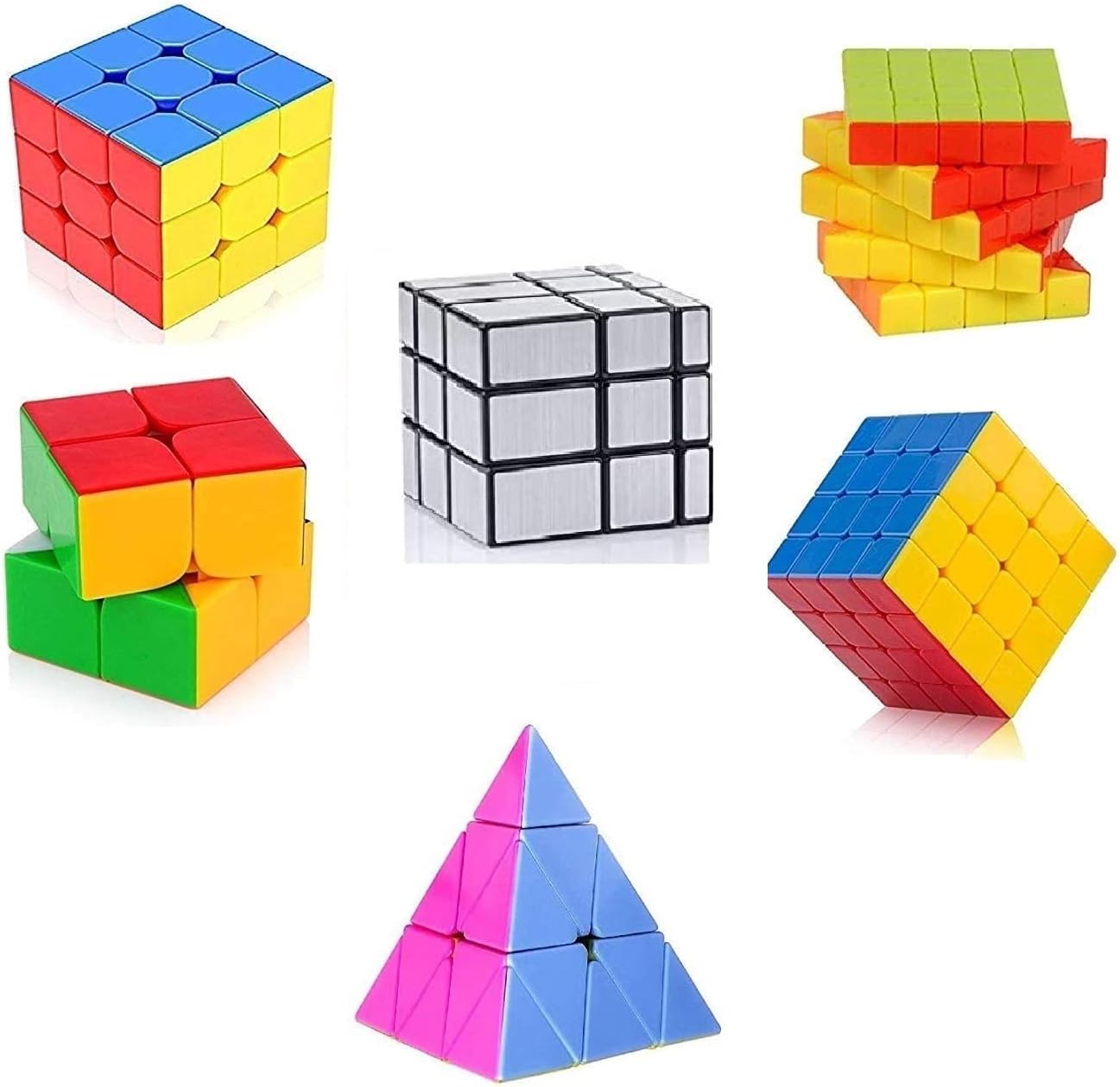 Toy Arena 168 Months To 1200 Months Deal 6 Cubes Pack 2X2, 3X3, 4X4 ...