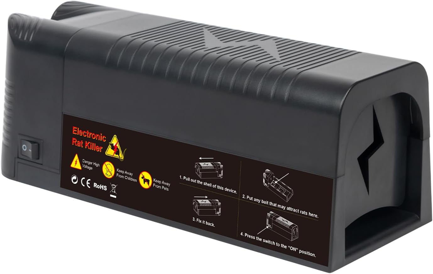 Amazon.com : Essen Guard Electric Mouse Trap Zapper，Humane Indoor Mouse ...