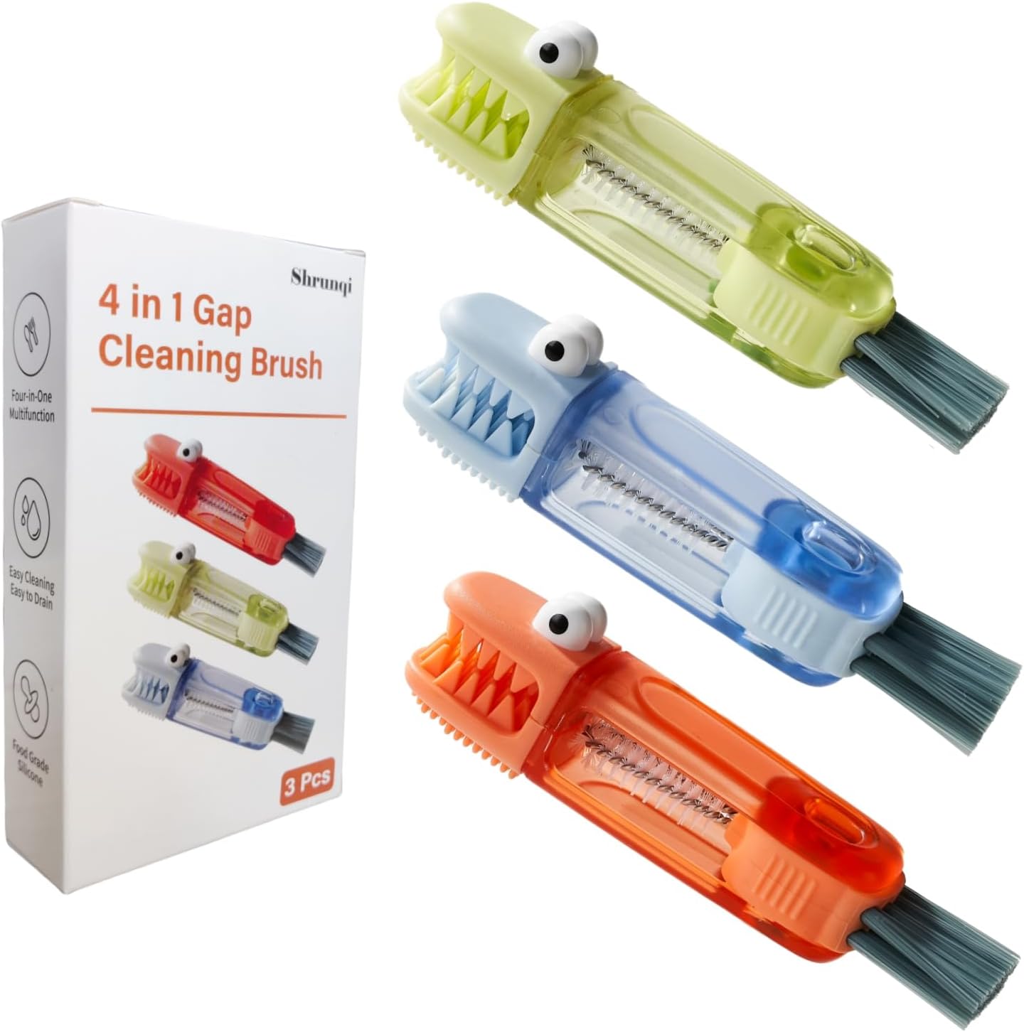 Amazon.com: 3 in 1 Cup Lid Cleaning Brush,2024 New 3 in 1 ...