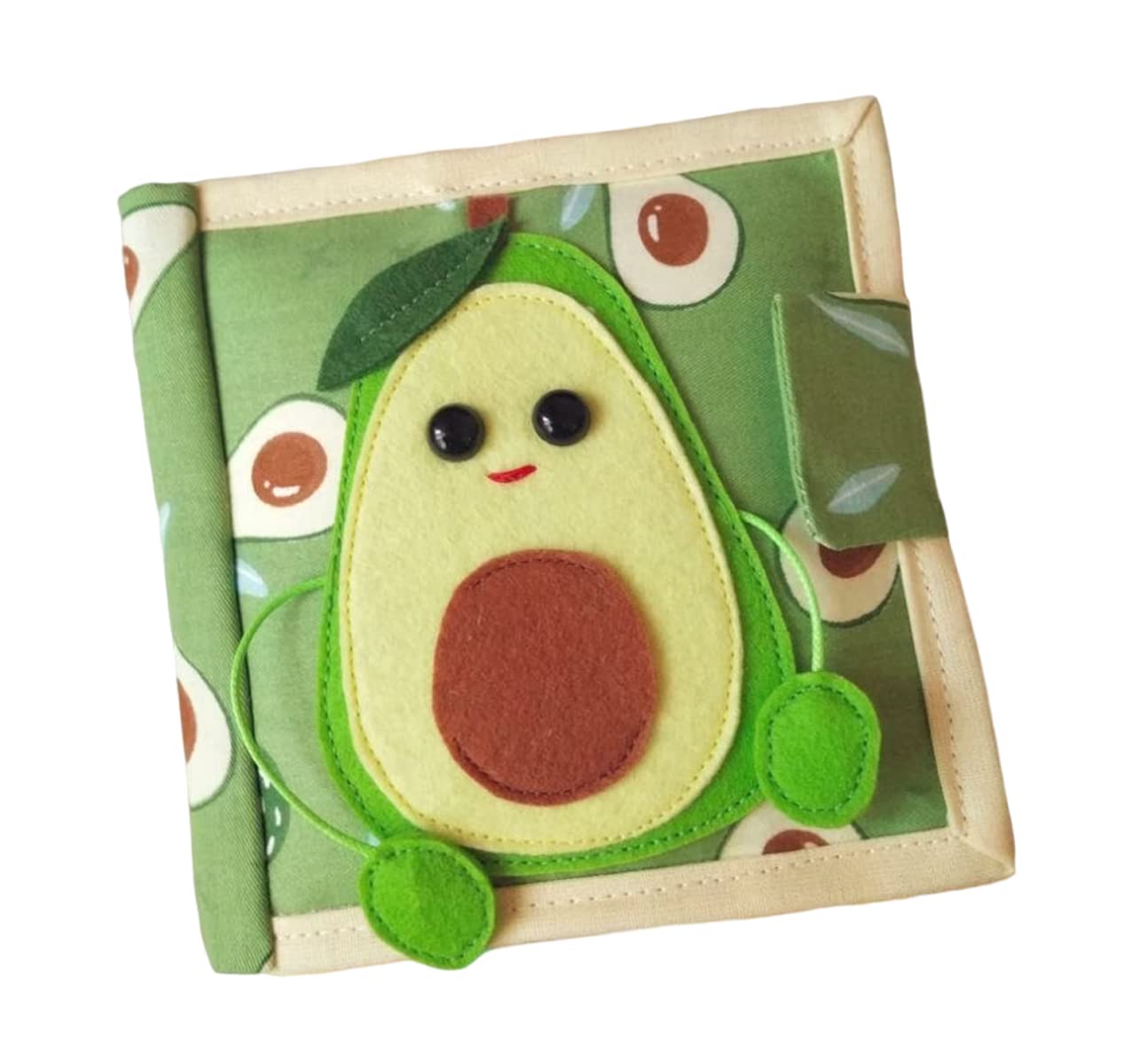 Amazon.com: Avocado Quiet Baby Book, Felt book for fine motor skills ...