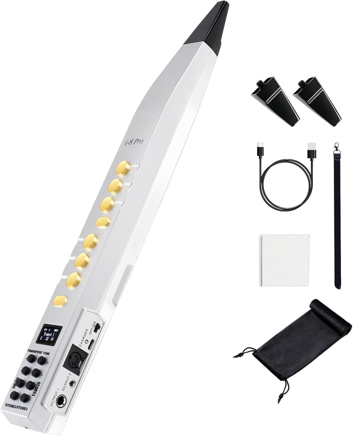 INGPARTNER i8-Pro Digital Wind Instrument,Electronic Wind Instrument ...