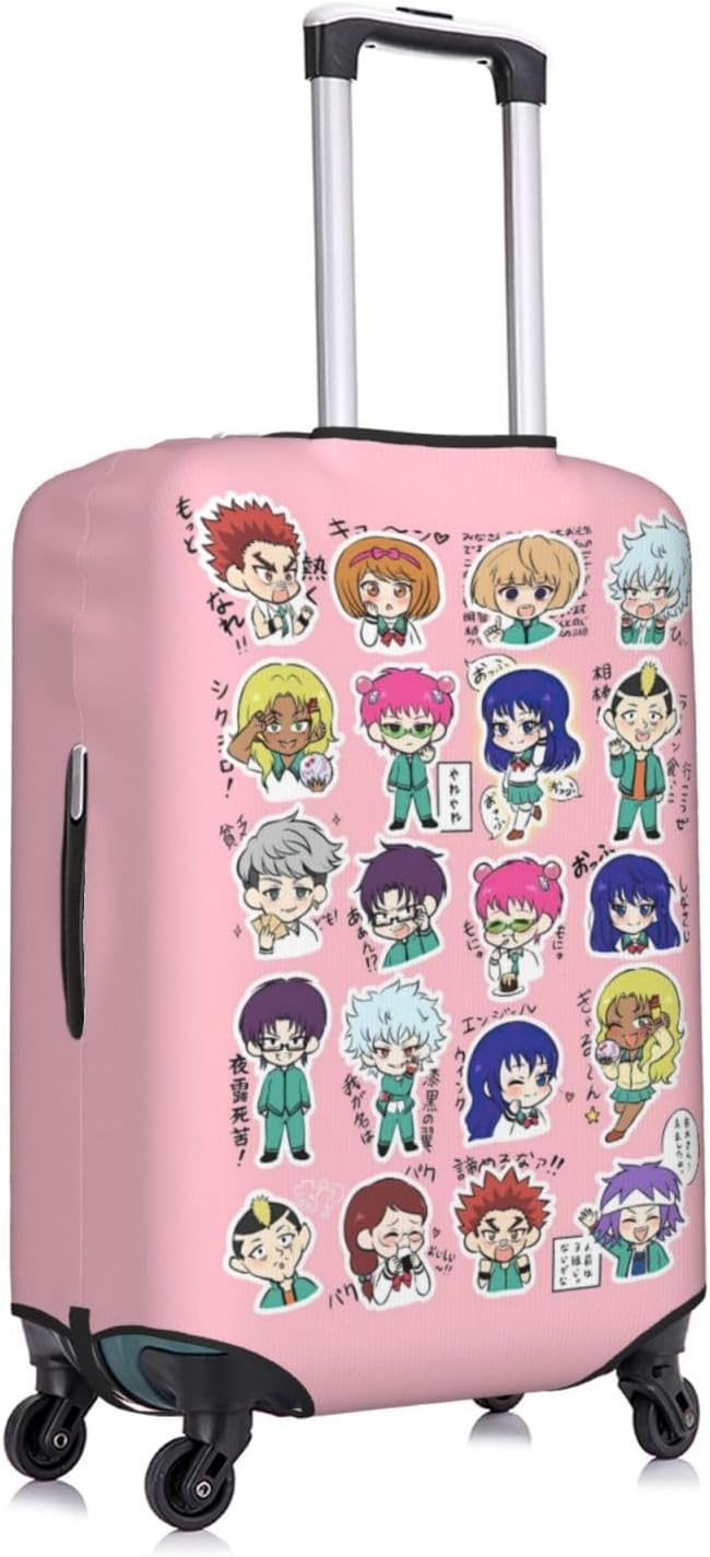 Amazon.com | NALUMA Anime The Disastrous Life Of Saiki K Suitcase Cover ...