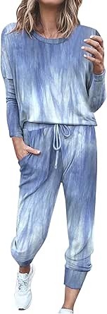 Amazon.com: Sweatsuits Women 2 Piece Outfit Comfy Soft Lounge Set ...
