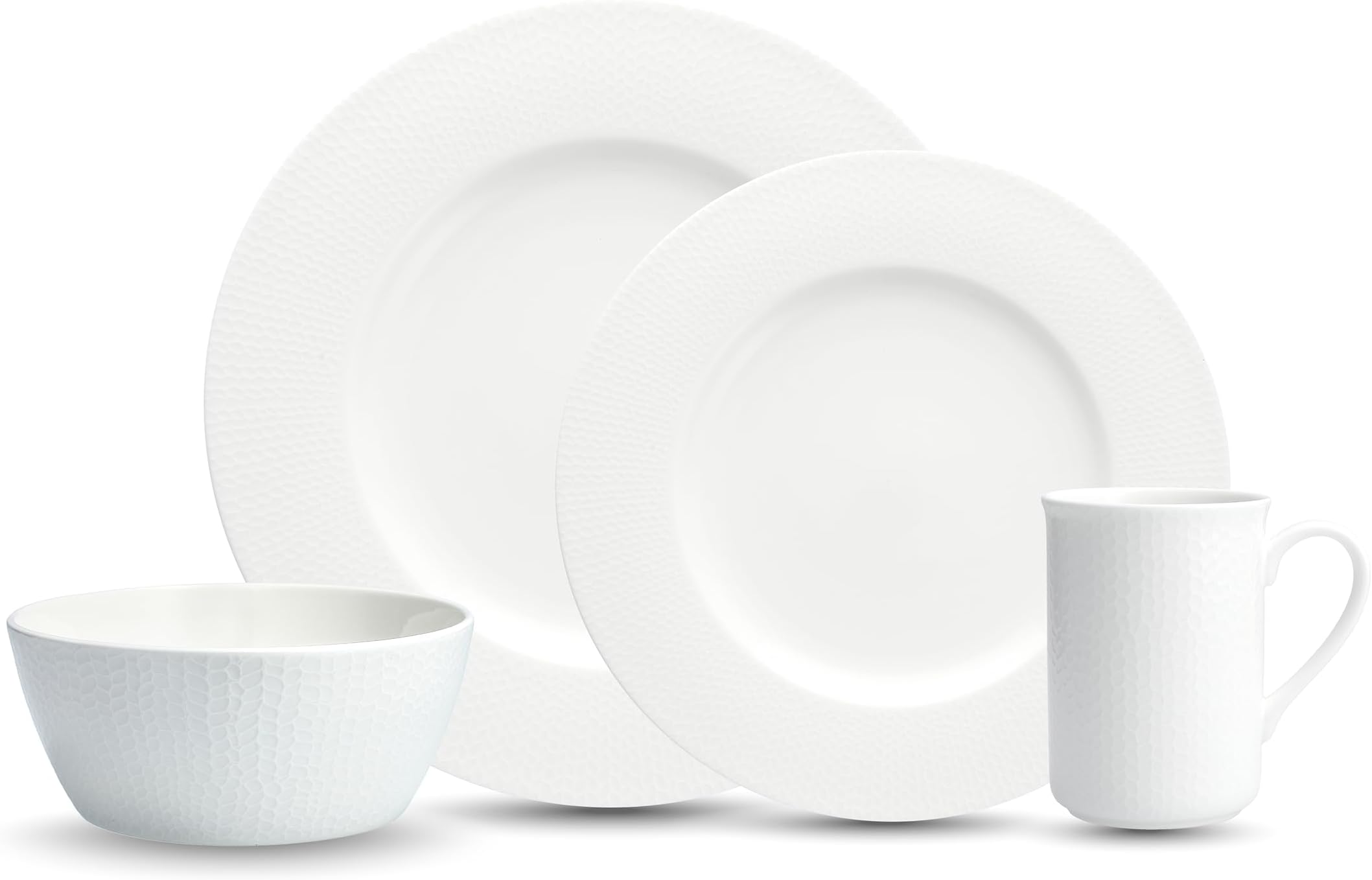 Amazon.com | Fable Dinnerware Set - Includes 4 Each of The Dinner ...