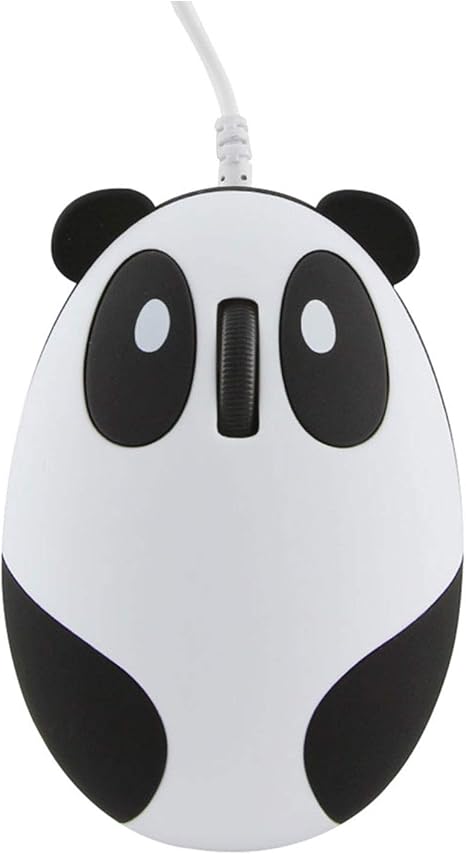 Amazon.com: CHUYI Panda Wired Mouse Cute Animal Series Portable Corded ...
