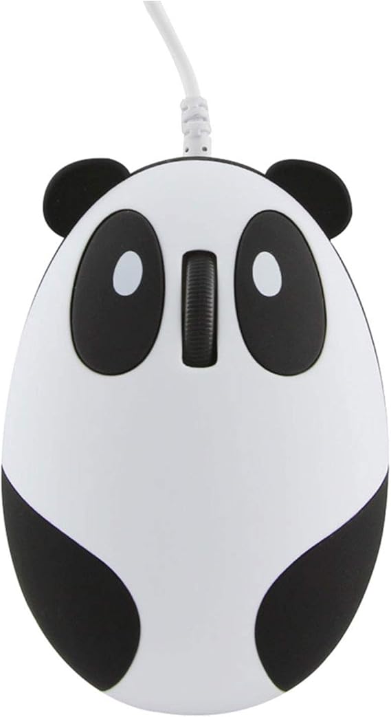 Amazon.com: CHUYI Panda Wired Mouse Cute Animal Series Portable Corded ...