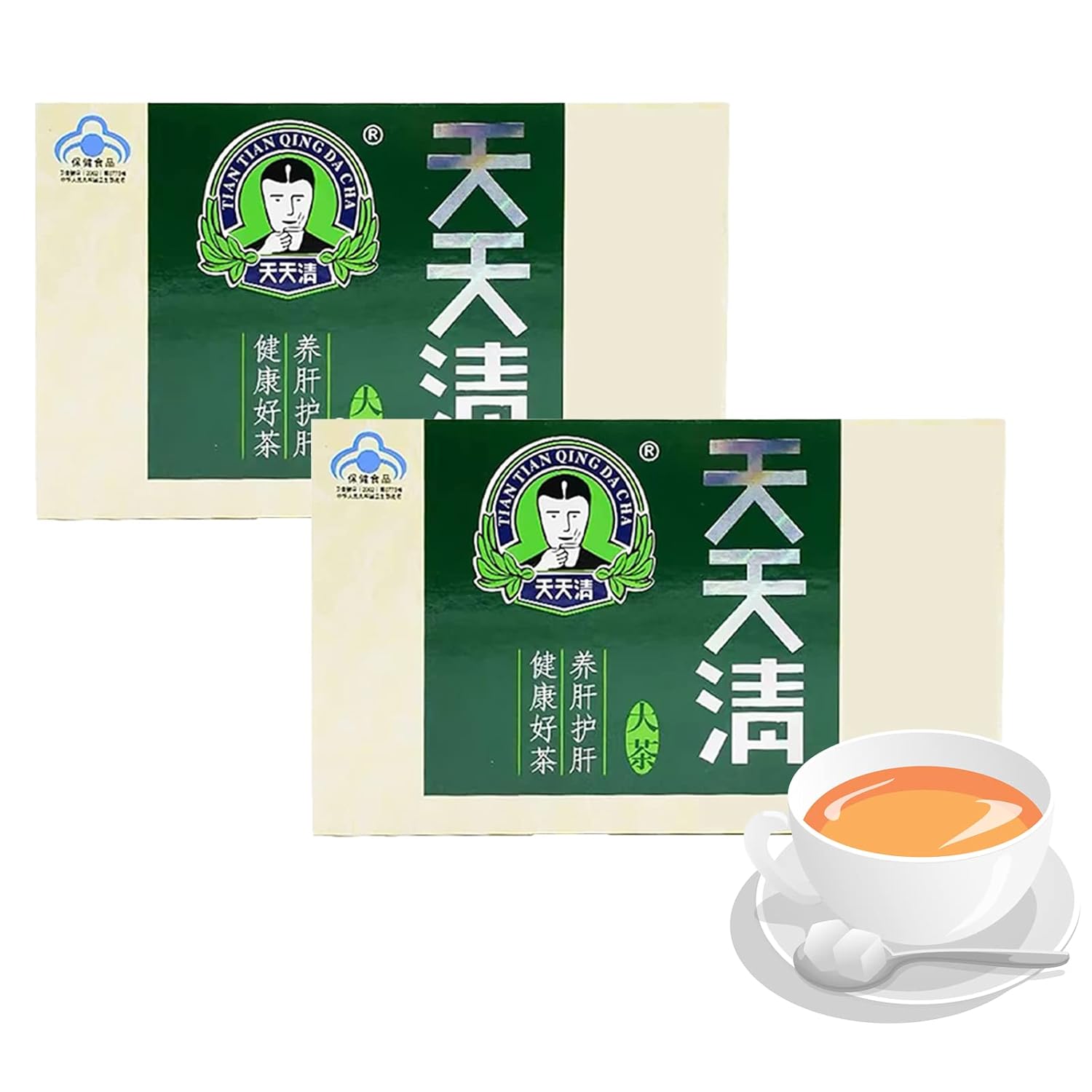 Amazon.com : Everyday Nourishing Liver Tea, Tian Tian Qing Da Cha ...
