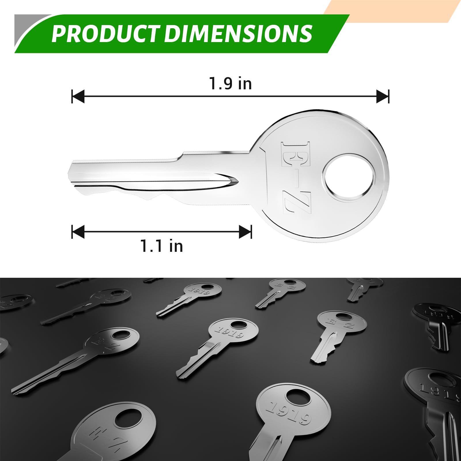 Snapklik.com : Panglong Ignition Keys Replace EZGO Golf Cart Key; EZGO ...