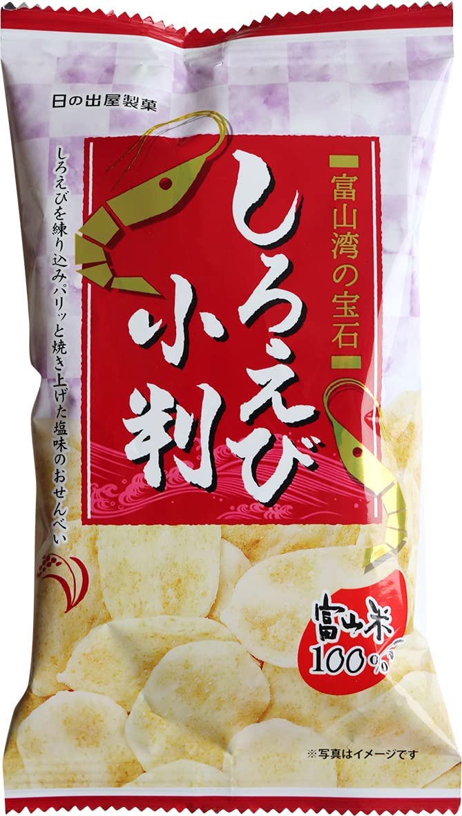 Siroebi Koban Shiroebi Senbei Glass Shrimp Cracker Japanese Traditional ...