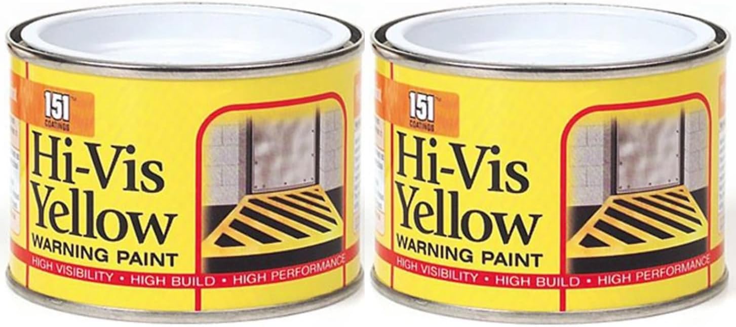 VARNOX, Hi-Vis Yellow Warning Paint 180ml – High-Visibility Marking ...