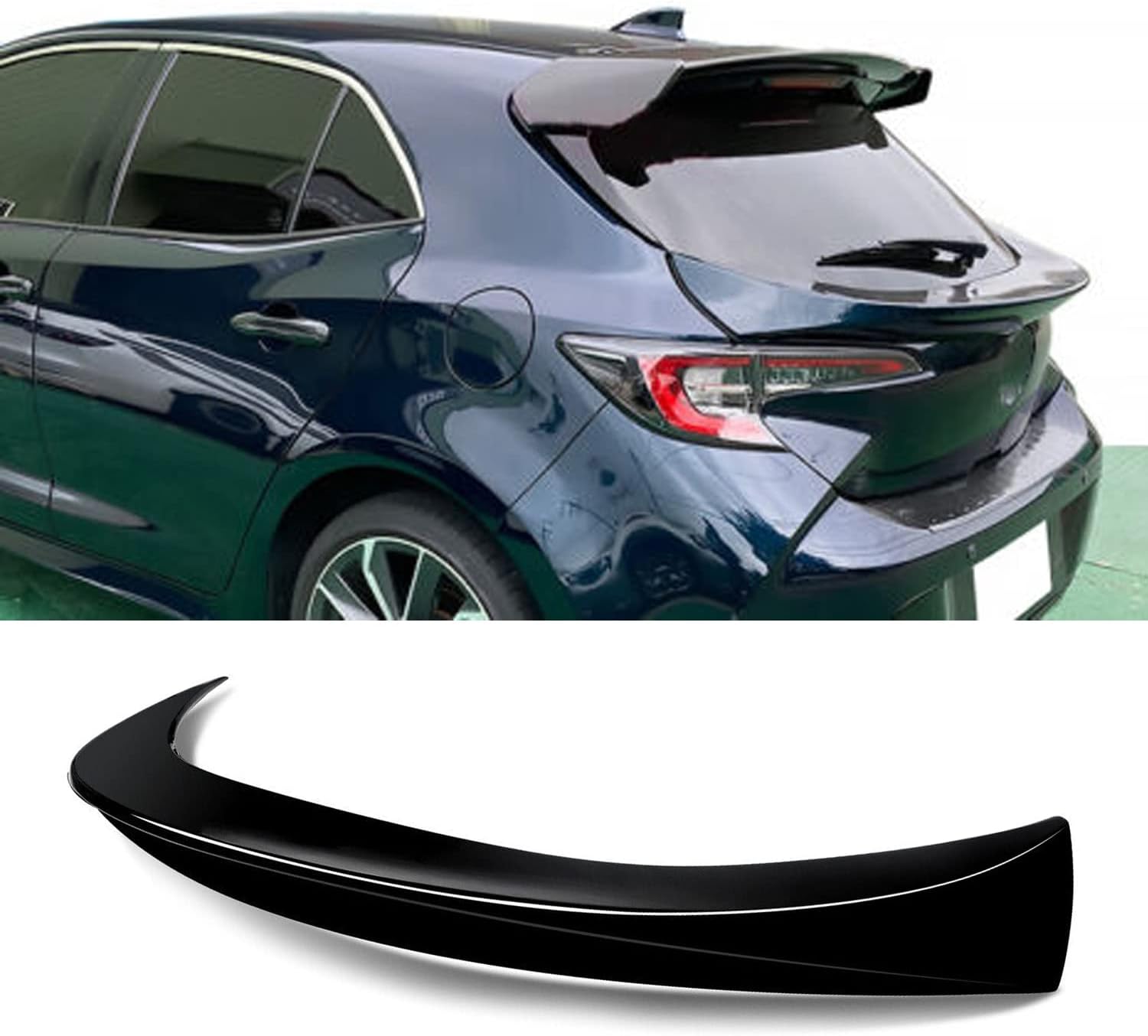 Tailgate Mid Spoiler Wing Compatibility with 2019-2022 Corolla ...