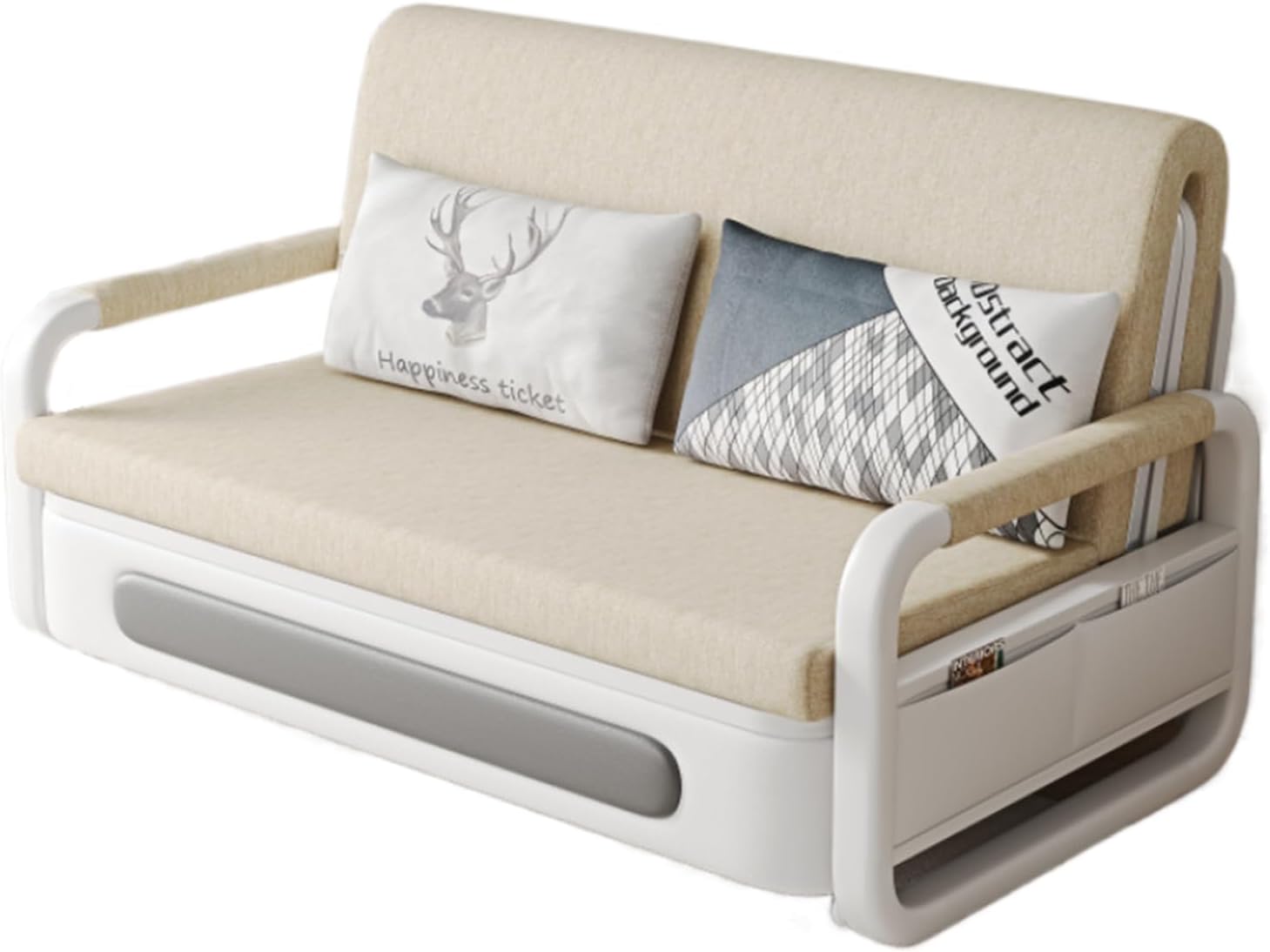 OUMAX Folding Sofa Bed, Dual-Purpose Multifunctional Sofa Bed for ...