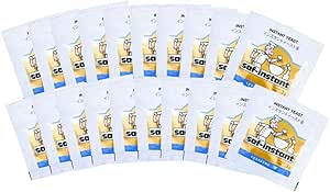 Amazon | サフ ドライイースト 金 耐糖性 3g 20袋入り 計60g 粉末 パウダー 高糖用 | ノーブランド品 | ドライイースト 通販