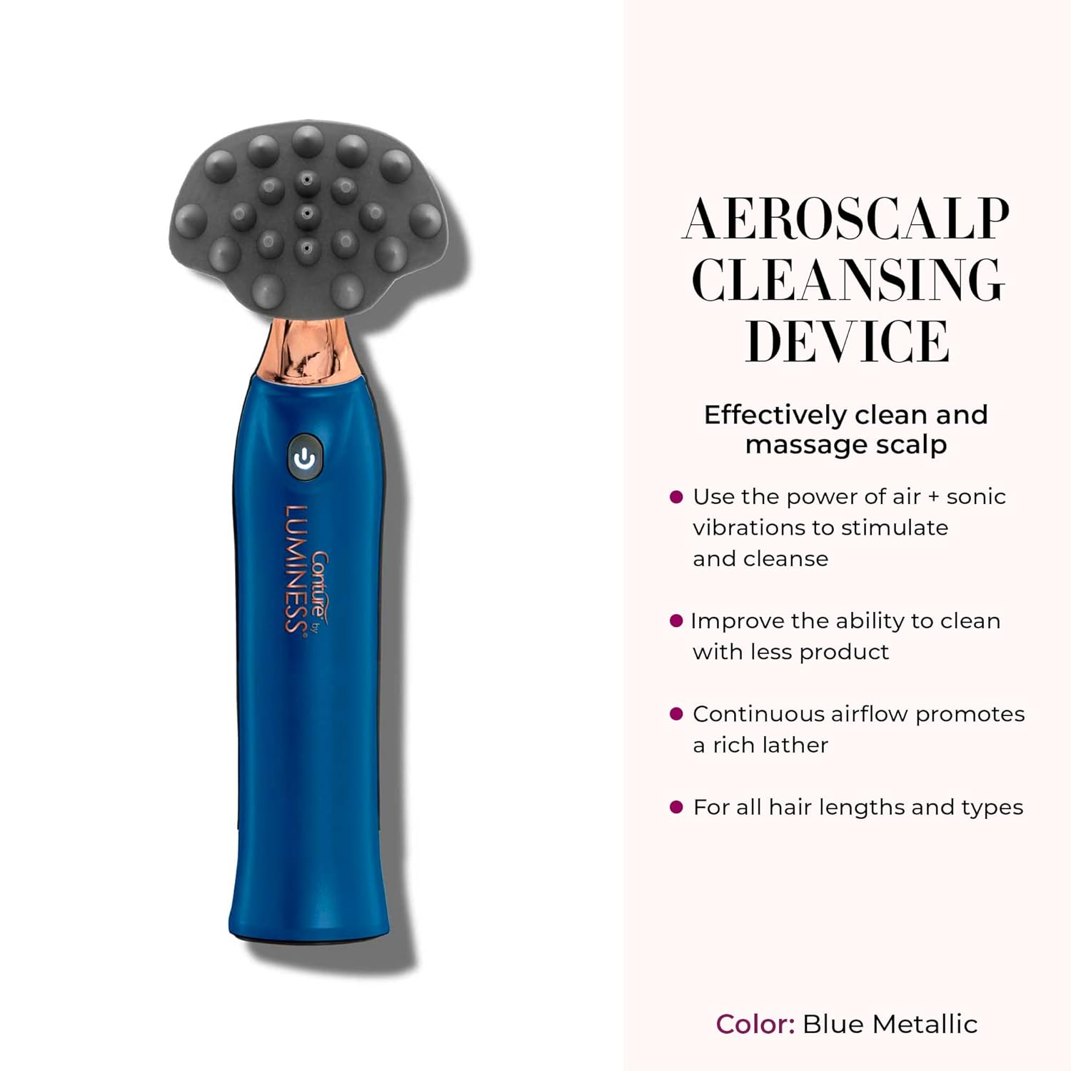 LUMINESS Aeroscalp Scalp Massaging Brush - Sonic Bahrain | Ubuy