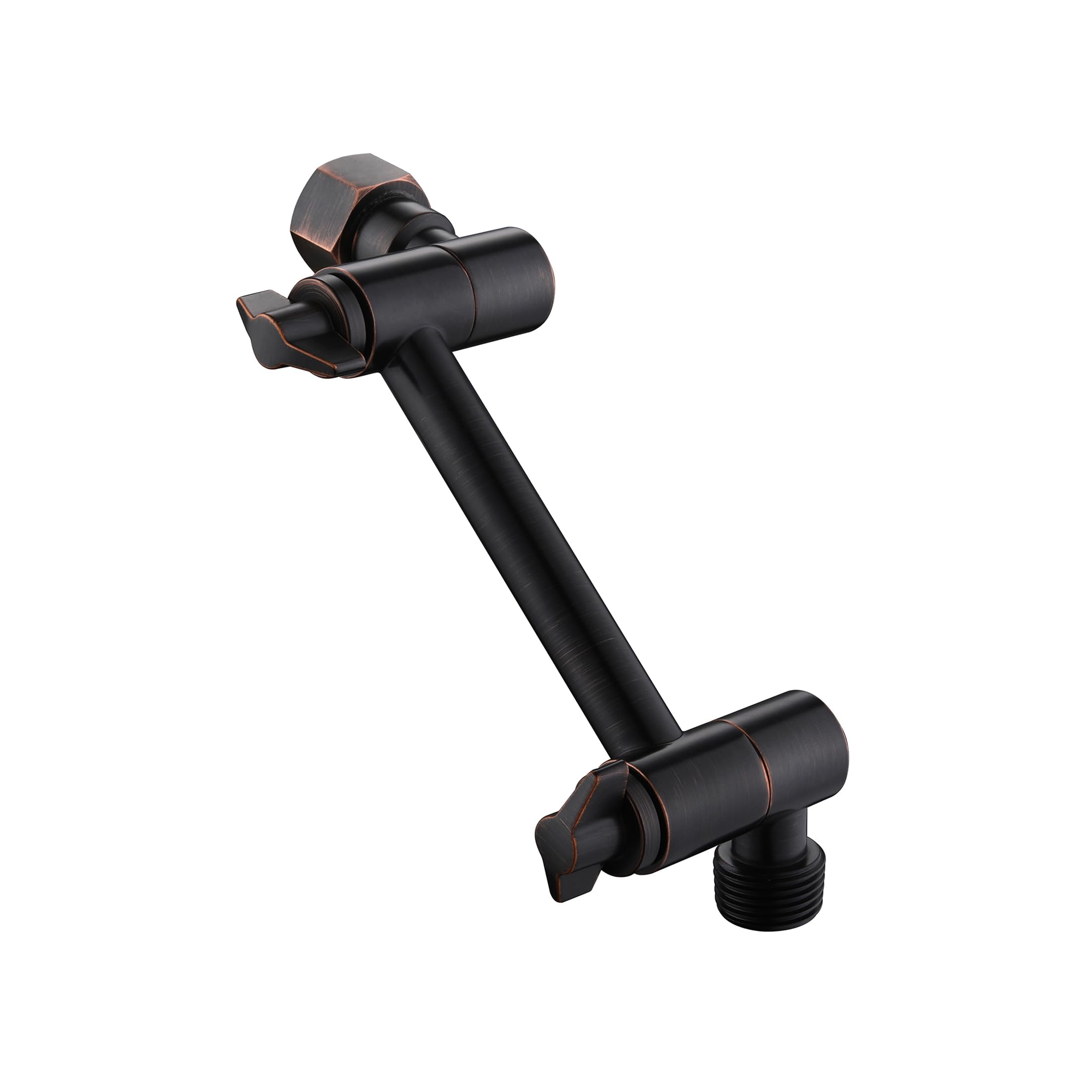 Oil Rubbed Bronze Shower Head Extension Arm 4 Inch, Senhozi Shower Arm ...