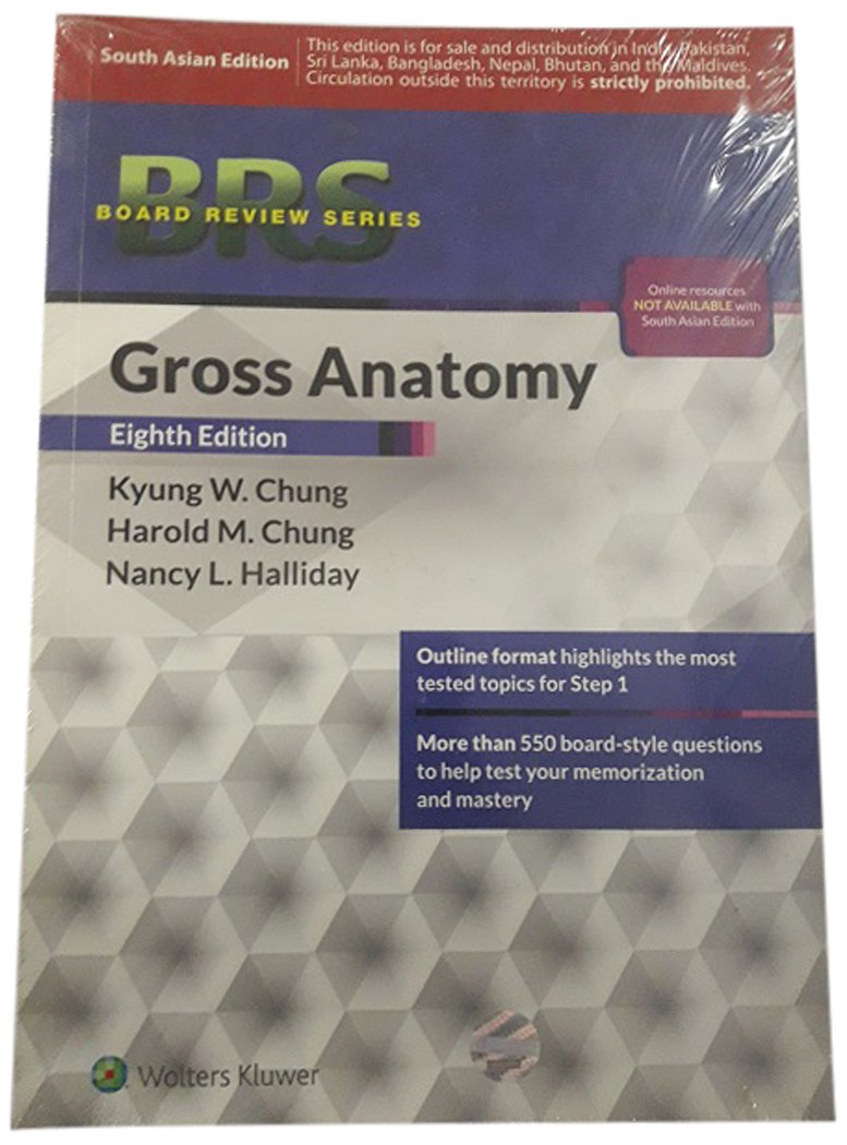 BRS gross anatomy: Chung: 9789351295952: Amazon.com: Books