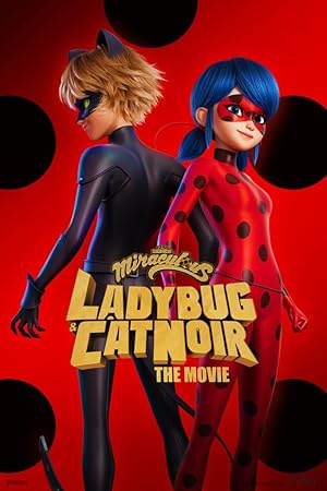 Amazon.com: Miraculous Ladybug And Chat Noir Movie Poster Cool Wall Art ...