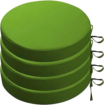 BUNQQF Lot de 2/4 Galette de Chaise Ronds d'extérieur de Jardin ...