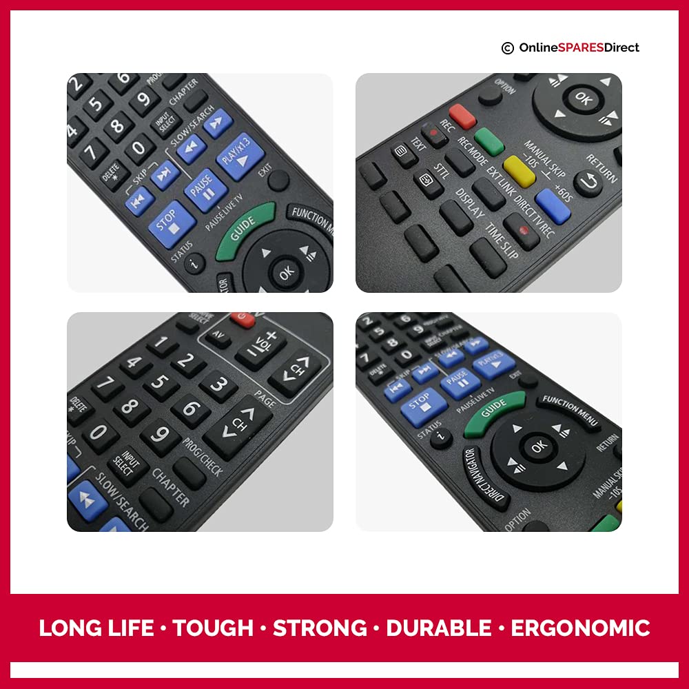 Panasonic Vcr Dvd Remote Replacement