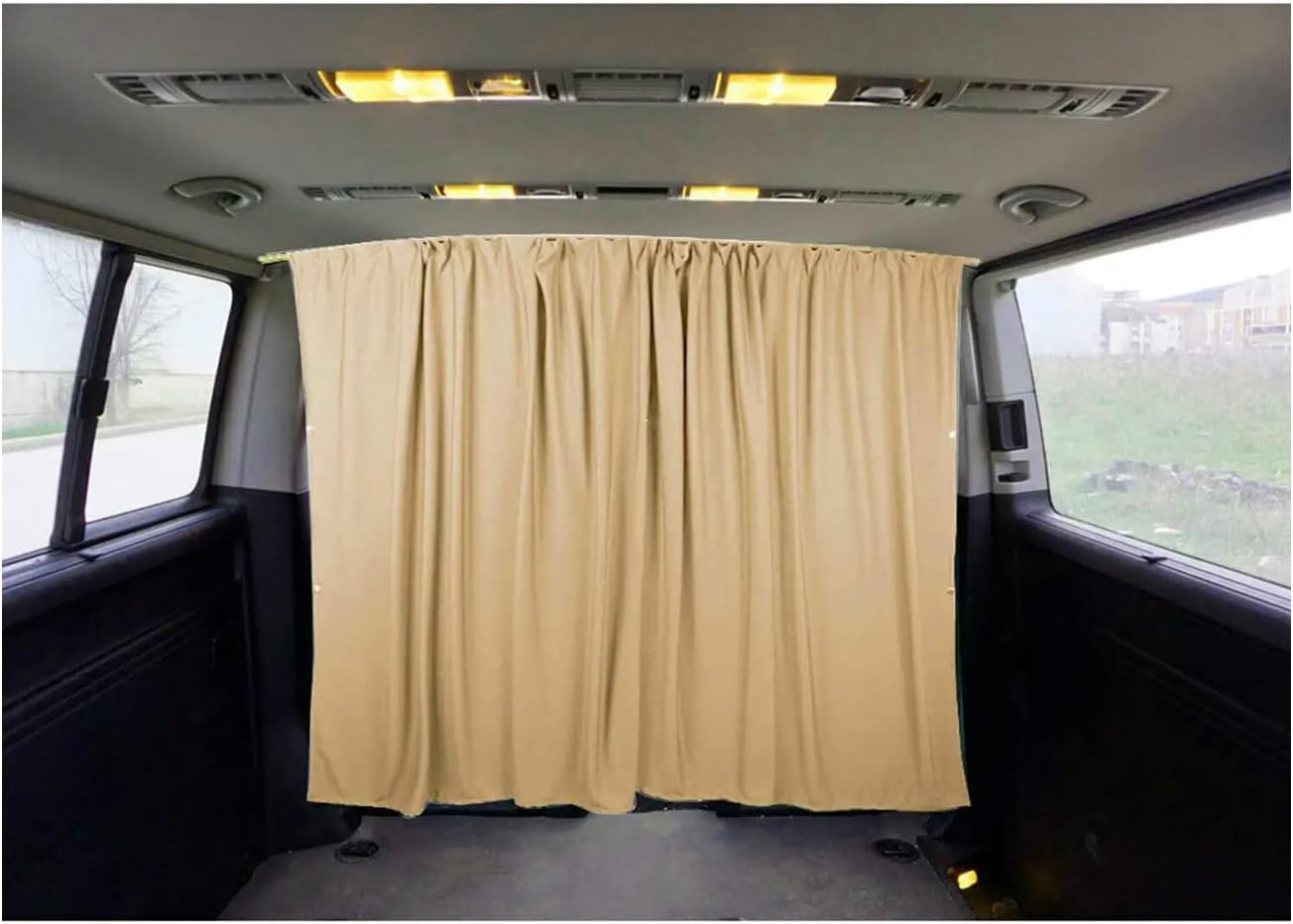 Amazon.com: OMAC Van Cab Divider Curtains Campervan Sunshade Blinds Kit ...