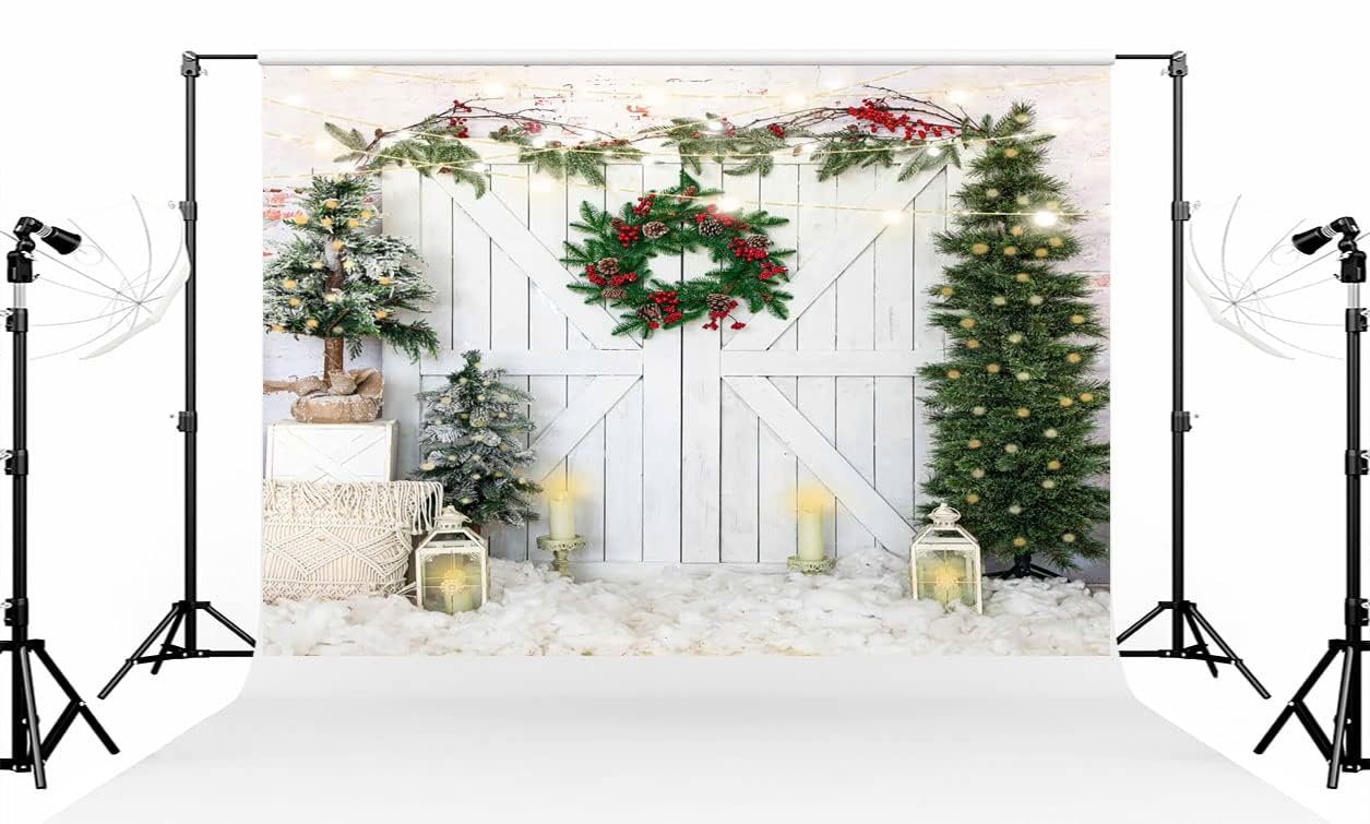Amazon.com : Kate 8×8ft (2.5×2.5m) Christmas Tree Bohemia Photo ...