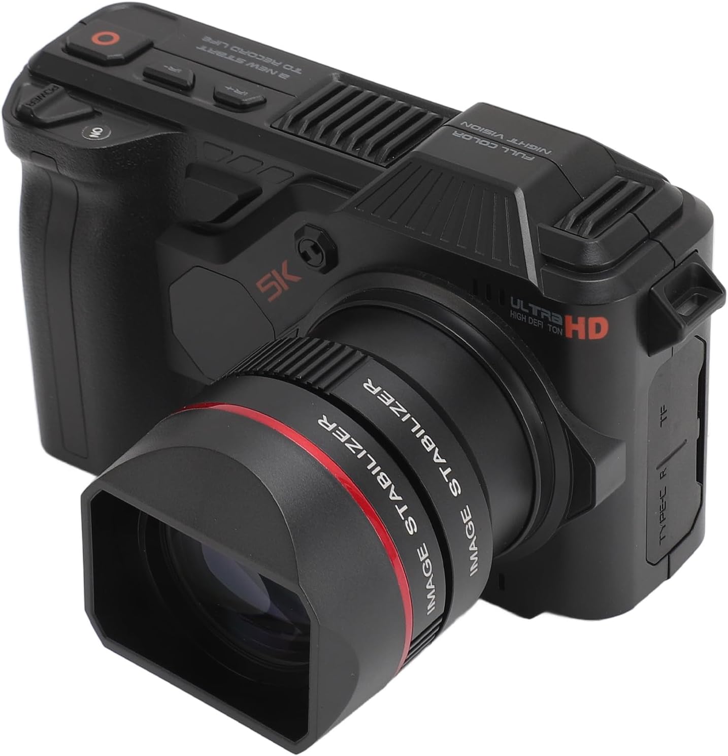 Amazon.com : Digital Camera, Full Color Night Vision Star Sky Effect 5k ...