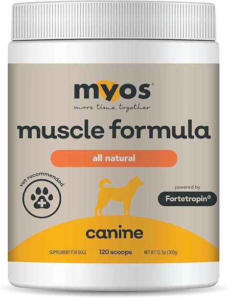 MYOS Canine Muscle Formula Dog Supplement