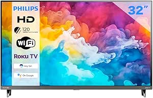 Amazon.com: PHILIPS 32-Inch Class HD 720p Smart TV Borderless Refresh ...