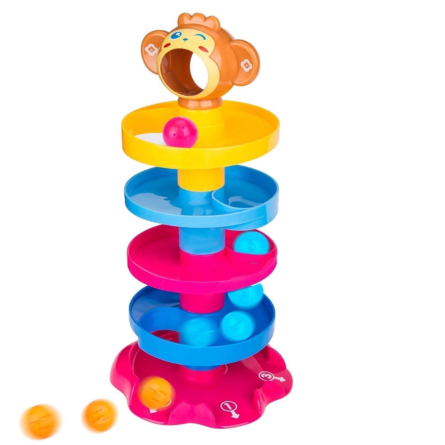 Buy RarerRarer 5 Layer Ball Drop and Rolling Ball Tawer Stack, Drop and ...