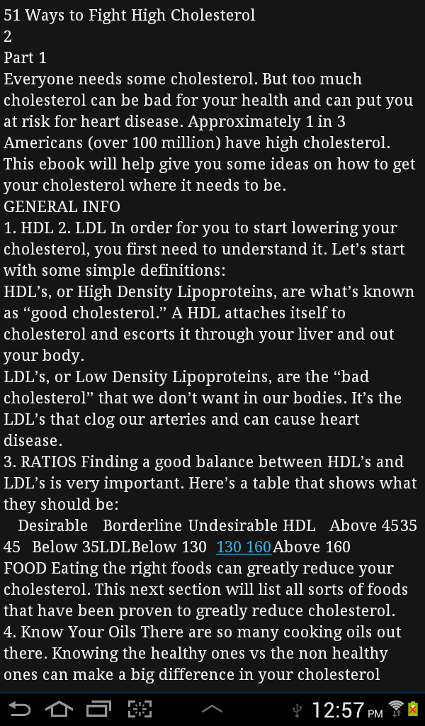 51 Ways to Fight High Cholesterol - App on Amazon Appstore