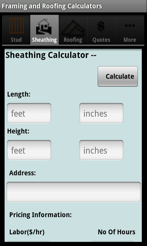Framing & Roofing Calculator:Amazon.com:Appstore for Android