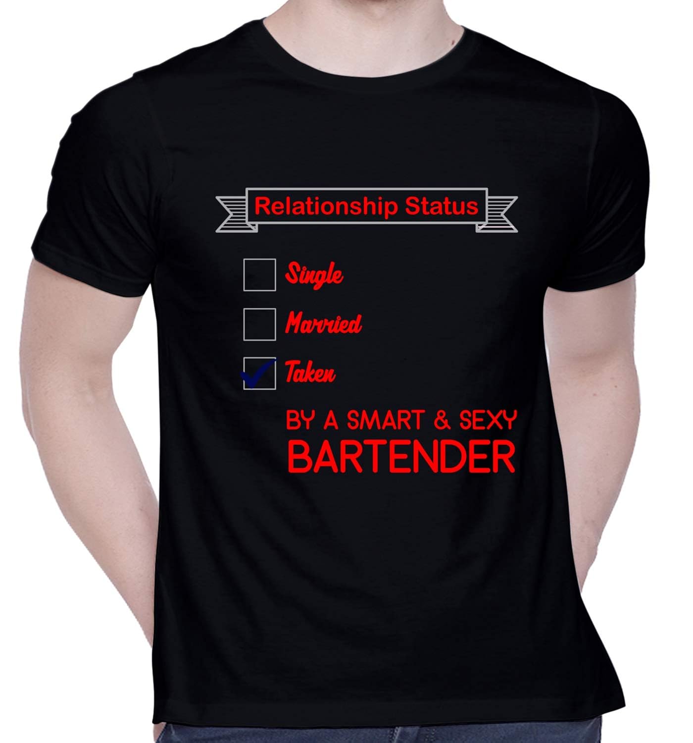CreativiT Graphic Printed T-Shirt for Unisex Relationship Status Tshirt ...