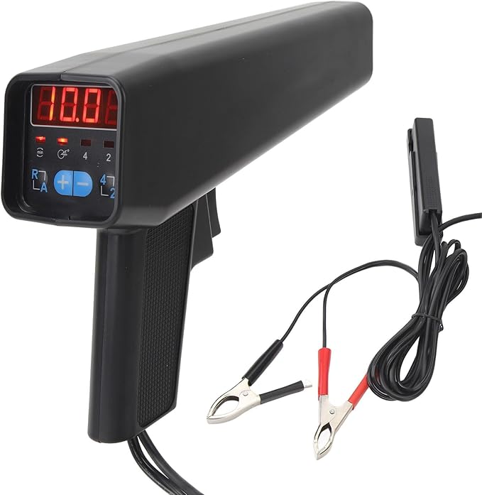 Digital Timing Light 12v Led Display Automotive Ignition Timing Light With Advance Probe