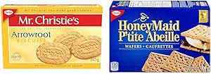 Mr. Christie’s Arrowroot Cookies, Biscuits, 350 g & Christie Honey Maid ...