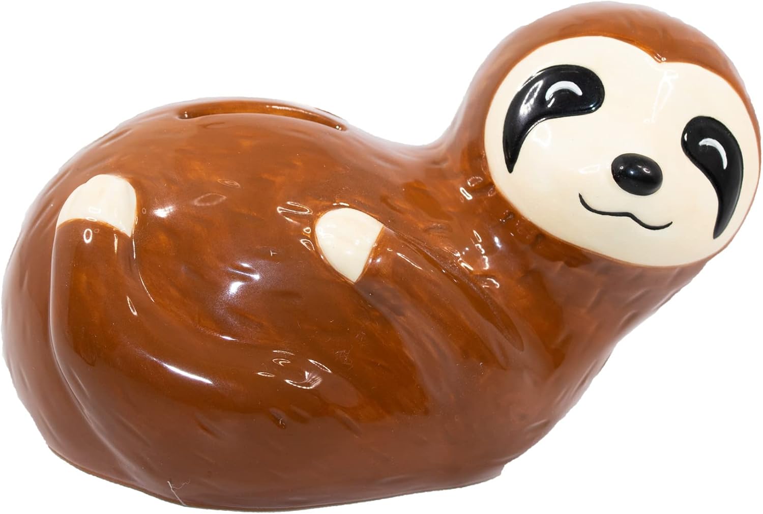 Amazon.com : Crockery Critters - Sloths Money Bank from Deluxebase ...