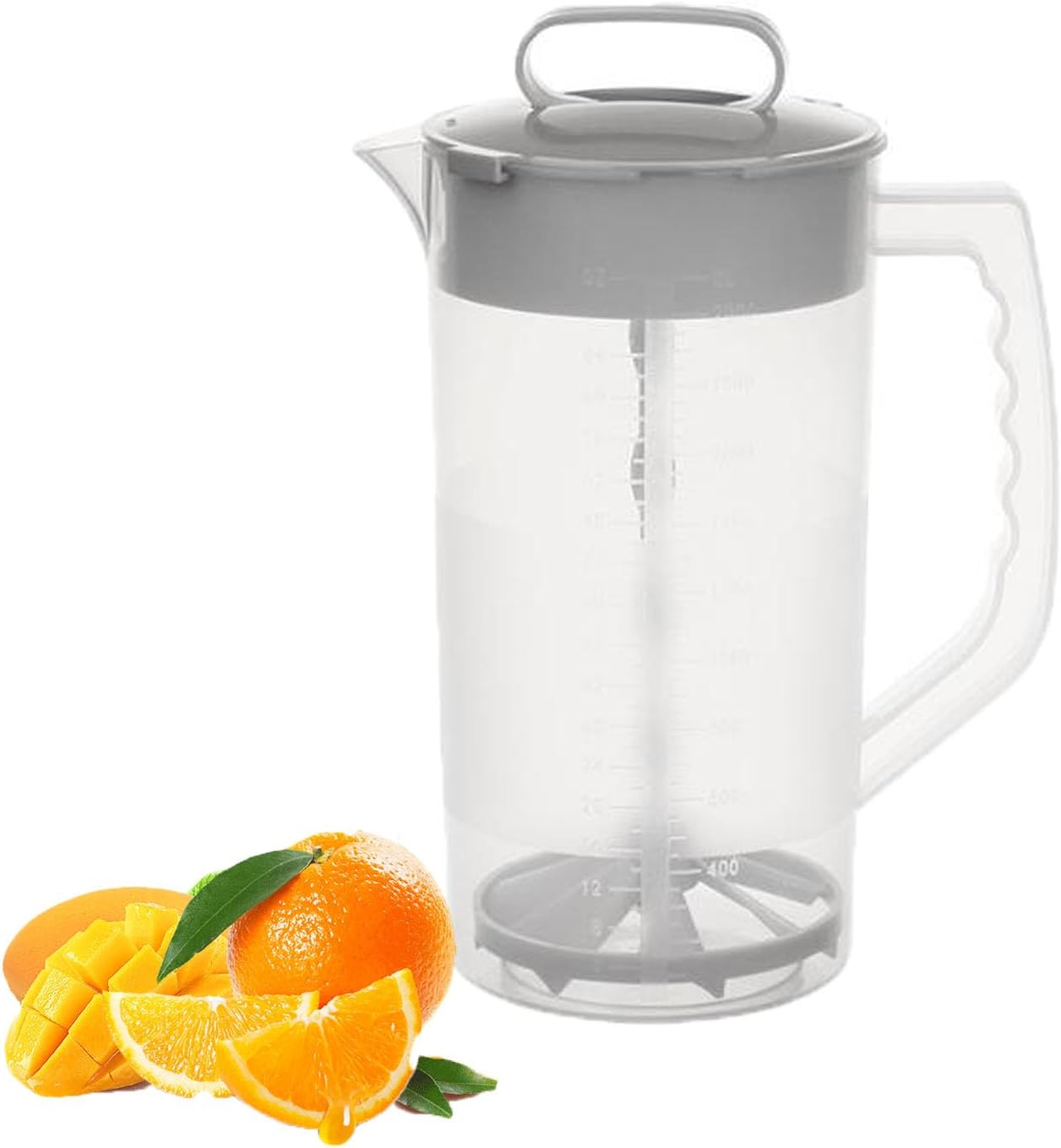 Amazon.com: 1 Pack Mixing Pitcher for Drinks, 2 Quart/ 64oz Plastic ...